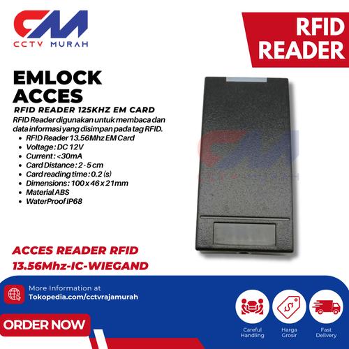 Jual WIEGAND RFID READER-IC-13.56Mhz-Emlock Acces - 125KHZ - Jakarta ...