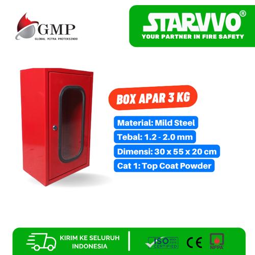Jual Box APAR 3 Kg 30 x 55 x 20 STARVVO / Box Fire Extinguisher ...