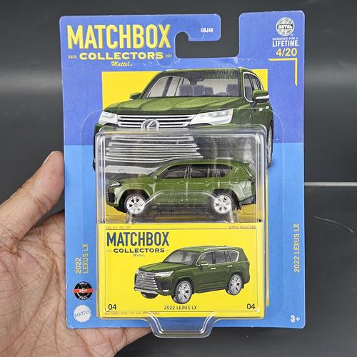 Jual matchbox collectors 2022 lexus lx green army suv 1/64 diecast ...