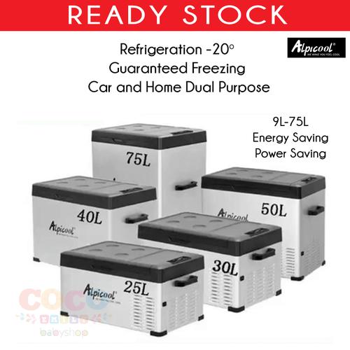 Jual ALPICOOL 2022 New C Series Car Home Refrigerator C9-C75 Kulkas ...