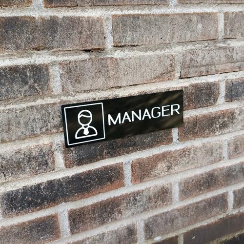 Jual signage akrilik / akrilik / MANAGER - Kab. Semarang - Madera ...