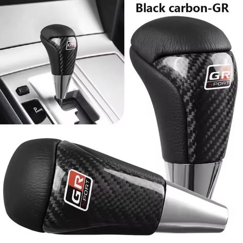 Jual Shift knob GR sport Toyota Fortuner VNT VRZ GR Real Carbon black - With Red line - Kota ...