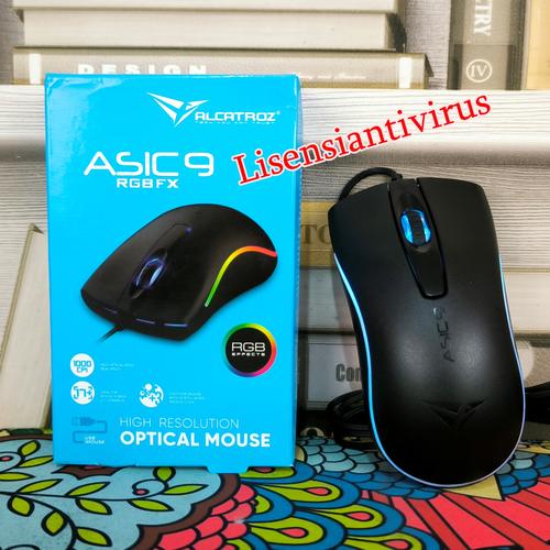 Jual Mouse Gaming Alcatroz Gaming Mouse Asic 9 RGB FX 1000CPI Wired ...
