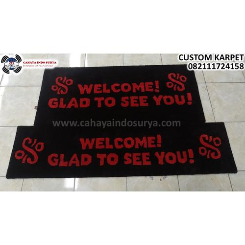 Jual KARPET KESET WELCOME SELAMAT DATANG | CUSTOM WARNA & UKURAN ...