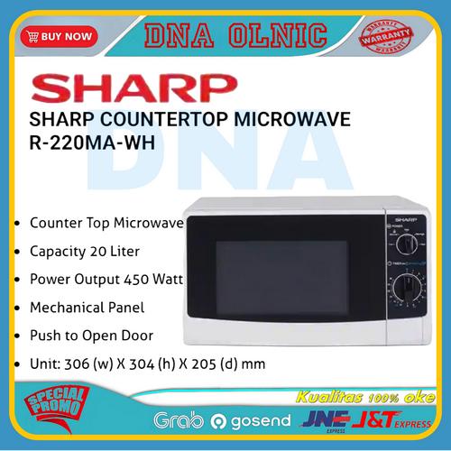 Jual MICROWAVE SHARP R 220MA 20 LITER R220MA LOW WATT R-220MA - Jakarta ...