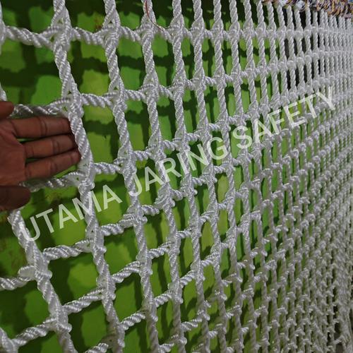 Jual jaring pengaman/jaring tali nilon 12mm lubang kotak, jaring panjat ...