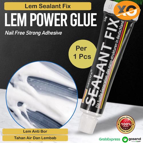 Jual Lem Sealant Fix Lem Anti Bor Serba Bisa Lem Besi Super Kuat Lem ...