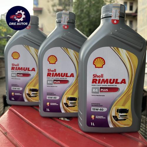 Jual Shell Rimula R4 Plus 15W-40 Synthetic Technology 1 Liter - Jakarta ...
