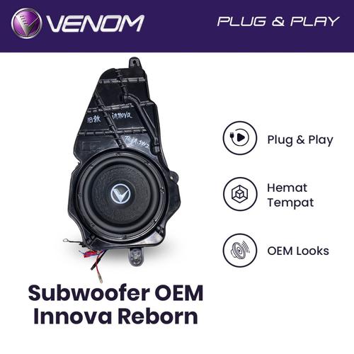 Jual Venom Subwoofer Mobil Diablo Innova Reborn OEM Looks Plug and Play ...
