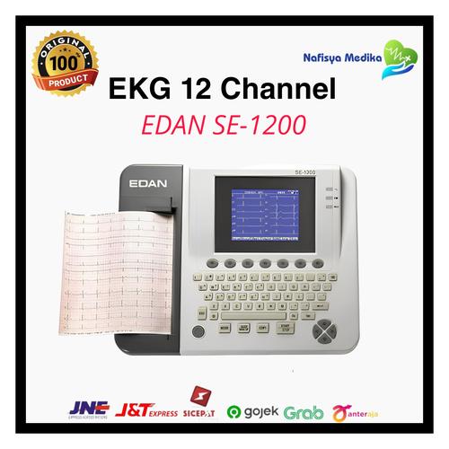 Jual EKG 12 CHANNEL / ECG 12 CHANNEL / EKG 12 CHANNEL EDAN SE-1200 / Alat Rekam Jantung ...