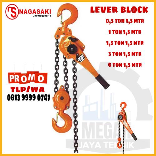 Jual LEVER BLOCK 1 TON 1,5 MTR NAGASAKI MADE IN JAPAN - Jakarta Pusat ...