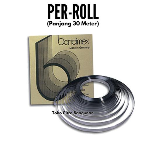 Jual Straping Plat Band it 1/2 inch x 30 Meter Tali Stainless Pengikat ...