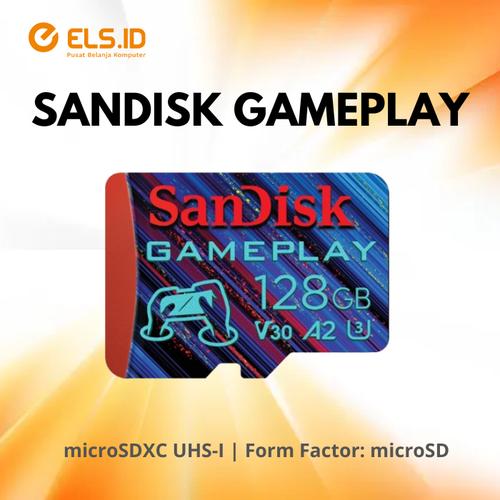 Jual SanDisk GamePlay MicroSD Card for Mobile and Handheld Console Gaming - Kota Yogyakarta ...