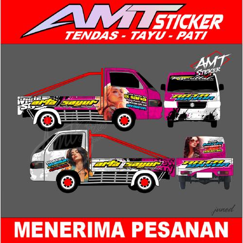 Jual Stiker Decal + full Body Pick Up New Carry + Bisa Custom Desain ...