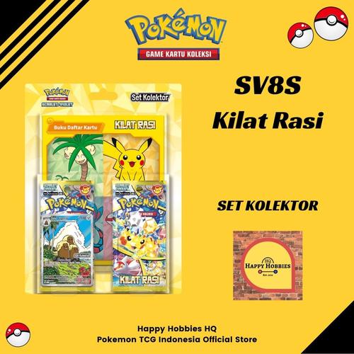 Jual Set Kolektor SV8S Kilat Rasi Pokemon TCG Indonesia - Kota Surabaya - Happy Hobbies HQ ...
