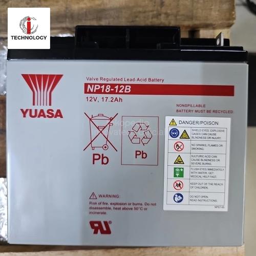 Promo Battery aki accu kering ups 12v 17Ah YUASA NP18-12B 18ah 17.2ah Cicil 0% 3x - Jakarta ...