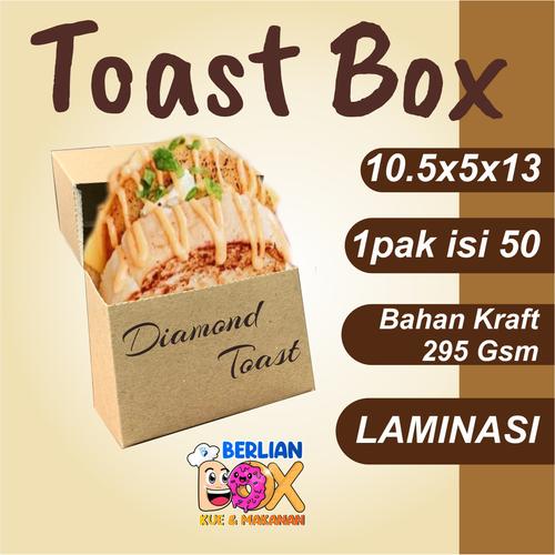 Promo Toast Box Bread Papertray / Dus Kemasan Roti / Toast Box / Dus ...
