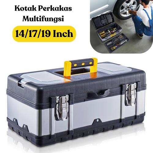 Jual Tool Box Besar 2 Susun 14 17 19 Inch Kotak Perkakas Jumbo Tempat ...