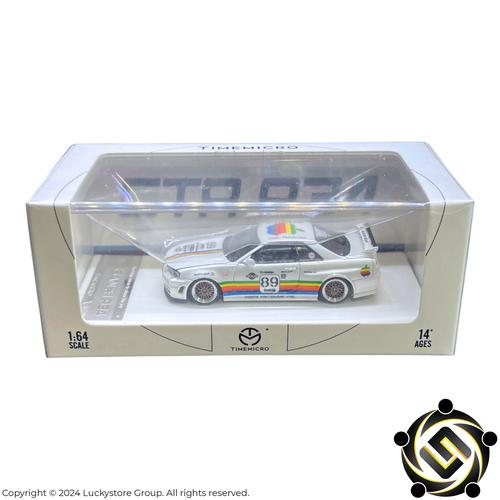 Jual Time Micro 1:64 Nissan Skyline GT-R R34 Z-Tune Rainbow Apple #89 ...