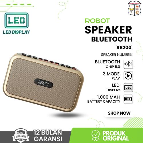 Promo ROBOT RB200 Portable Speaker Bluetooth Alquran numerik dan layar ...