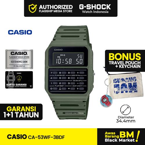 Promo Casio General CA-53WF-3BDF CA-53WF CA-53 CA53WF CA 53WF Watches ...