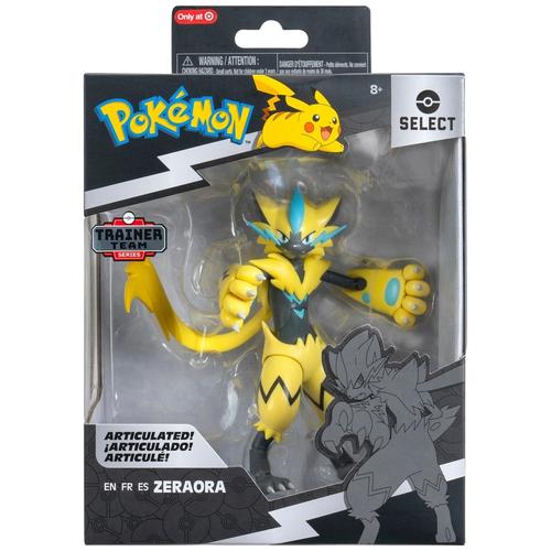 Jual Pokemon Select ZERAORA Super Articulated Action Figure Jazwares Wicked Cool Toys WCT Pocket ...