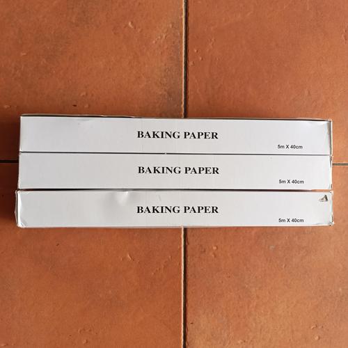 Jual baking paper kertas baking kertas roti 30cm x 5m - 40cm x 5m ...