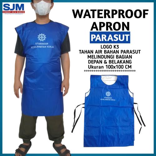 Promo Apron Semprot Industri Bahan Parasut / Parasit Ponco 2 sisi anti ...