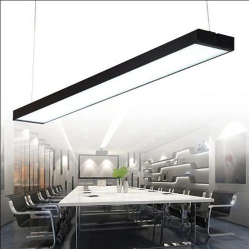 Jual Lampu Plafon LED Lampu Gantung Kantor Lampu Office Kerja - Hitam ...