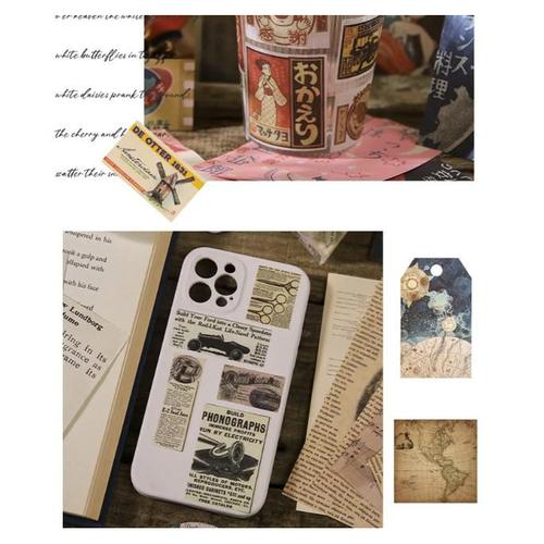 Jual DST| Kertas Hias Scrapbook Journal Set Kit ISI 200 PCS TERLENGKAP ...