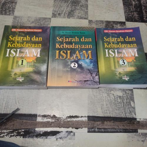 Jual SEJARAH DAN KEBUDAYAAN ISLAM 1SET, 1,2,3.DR.HASAN IBRAHIM HASAN ...
