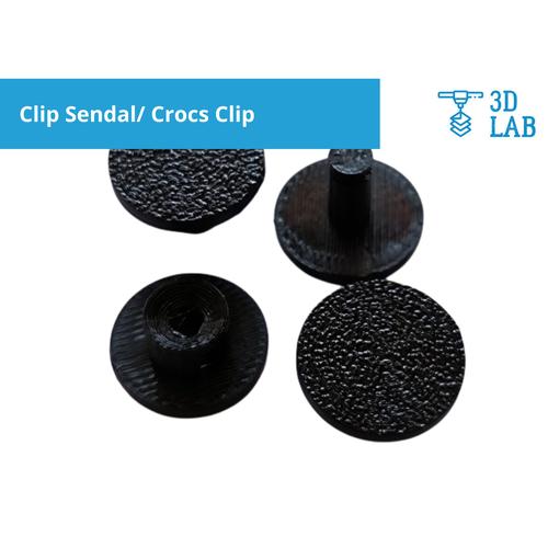 Jual Klip Sendal sendal | Crocs clip | 3D printed - Hitam - Kab. Badung ...