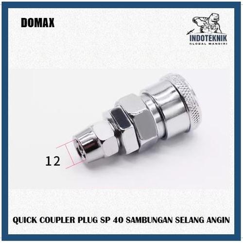 Jual Quick Coupler Plug SP 40 / Sambung Selang Kompresor - Coupler SP ...