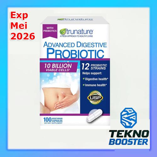 Jual Trunature Advanced Digestive Probiotic 10 Bil Cells 12 Prob ...