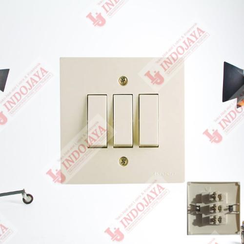 Jual BROCO SAKLAR TRIPLE IB 6613 / SAKLAR TRIPLE BROCO SAKLAR BROCO 3 ...