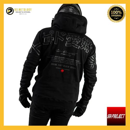 Jual SR Project Speed Enthusiast Japan Art Black Edition Hoodie Casual ...
