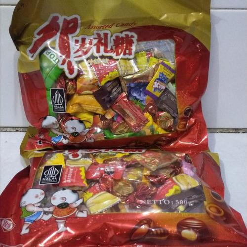 Jual Permen Manis Berbagai Macam Rasa Jajanan Imlek 500 gram - Jakarta ...