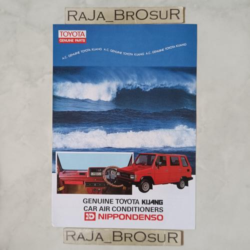 Jual Poster brosur katalog iklan flyer Toyota Kijang Doyok Genuine Car ...