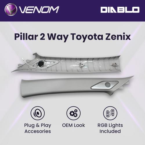 Jual Venom Aksesoris Interior Mobil Pillar Toyota Innova Zenix Lampu ...