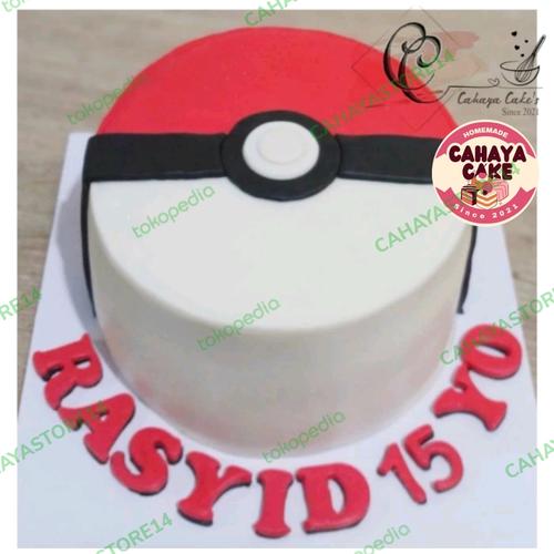 Jual Pokemon Cake / Kue Ulang Tahun Pokemon / Kue Ultah Custom Anak ...