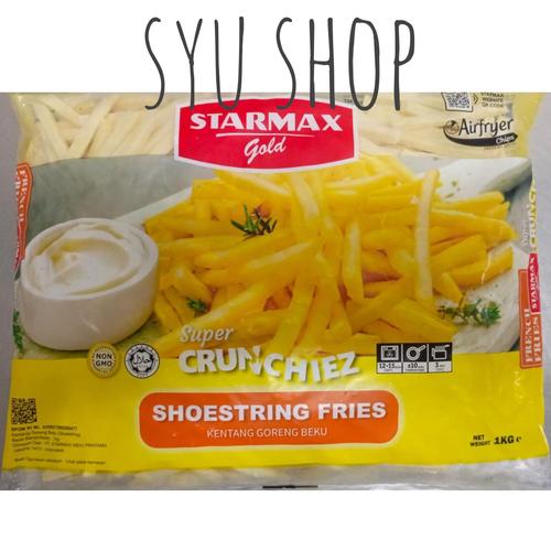 Jual Star max starmax gold shoestring french fries 1kg kentang goreng ...