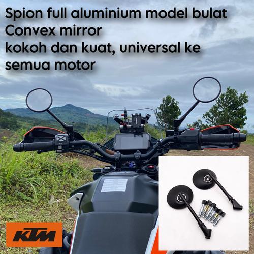 Promo spion model bulat full aluminium ktm 390 250 790 890 adventure ...