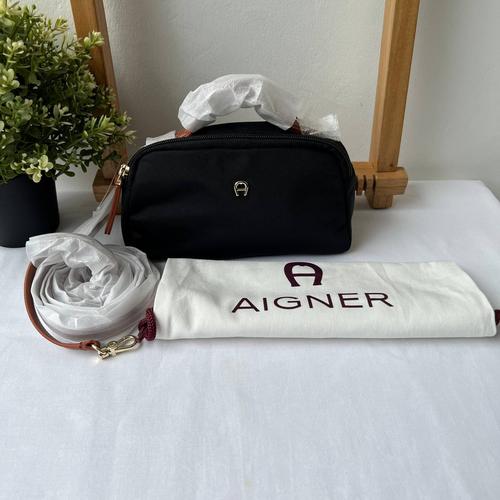 Jual tas wanita aigner picolina crossbody black mm - Kota Bekasi ...