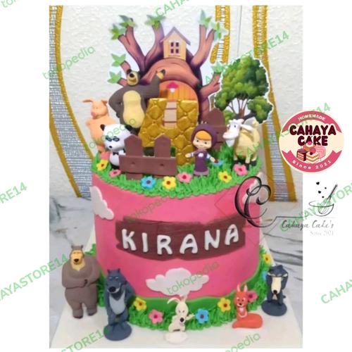 Jual Marsha and The Bear Cake / Kue Ulang Tahun Marsha And The Bear ...