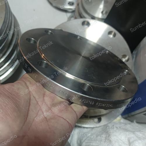 Jual Flange Buta PN16 SS304 ( Blind Flange PN16 SS304 ) 1" INCH DN 25 ...