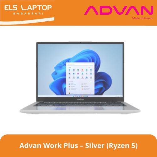 Jual Advan Work Plus – Silver [Ryzen 5 6600H-16GB-SSD 512GB-W11] - Kab ...