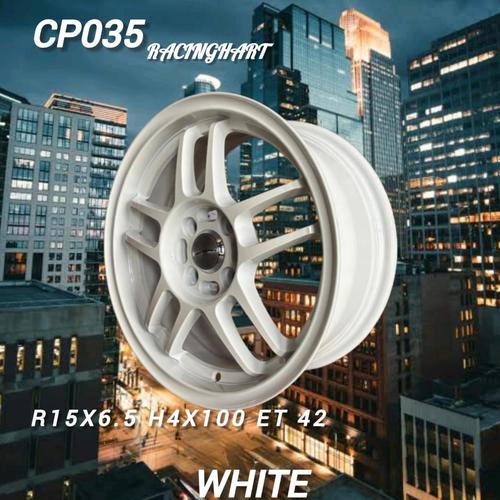 Jual Velg Racing Hart cp035 Ring 15 4x100 Putih - Jakarta Utara - Pusat ...