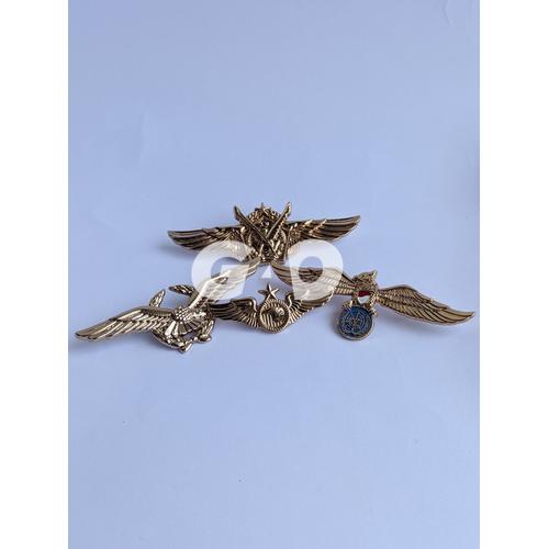 Jual BREVET WING PDH TNI AU/WING PENERBANGAN 2 TNI AU/WING ADM/WING ...