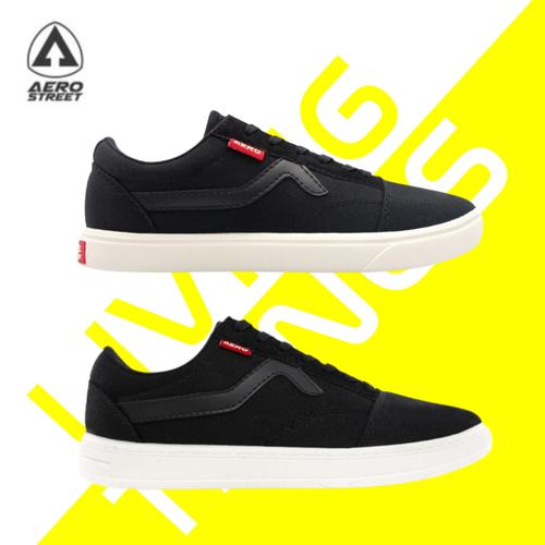Jual Aerostreet Massive Low Hitam Hitam - Sepatu Sneakers Casual Aero ...