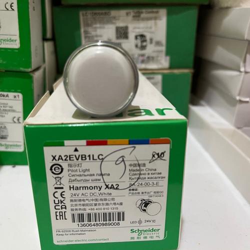 Jual PILOT LAMP SCHNEIDER XA2EVB1LC 22MM PLASTIC 24VDC PUTIH - Jakarta ...
